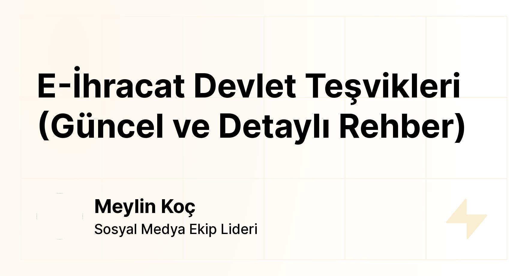 E-İhracat Devlet Teşvikleri (Güncel ve Detaylı Rehber) - ikas